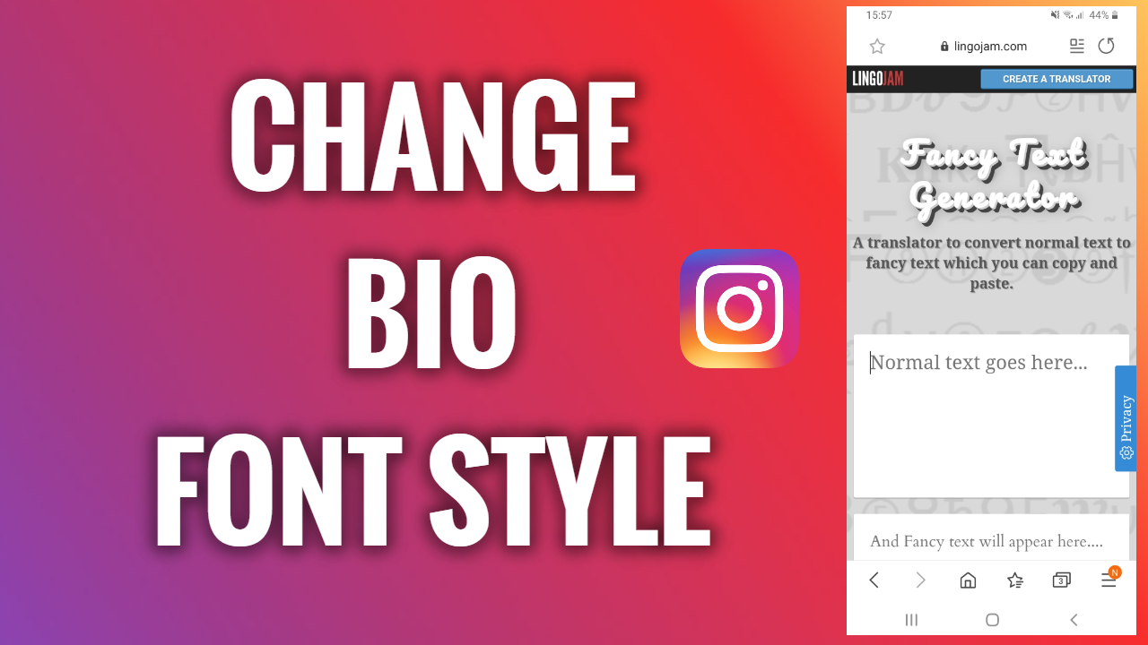 How To Change A Font Style In Instagram Bio FreewaySocial