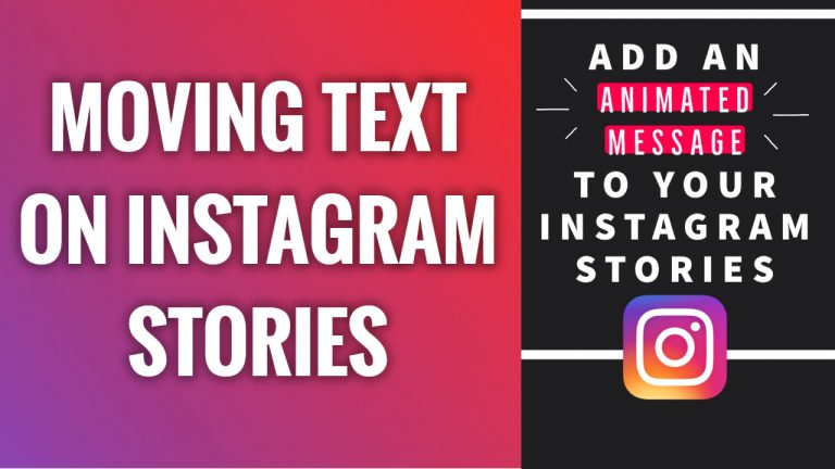 How To Make Text Move On Instagram Stories FreewaySocial