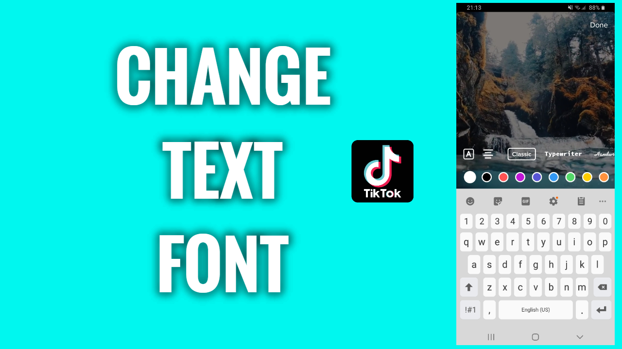 How To Change A Text Font On A TikTok Video FreewaySocial