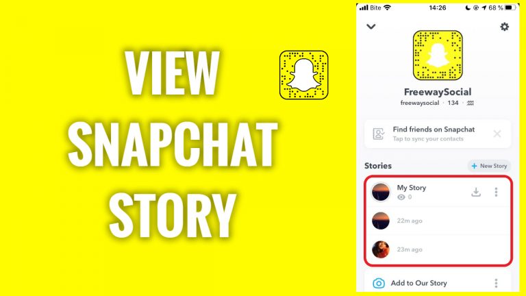 How To View Your Own Snapchat Story FreewaySocial how-to-view-your-own-snapchat-story-freewaysocial