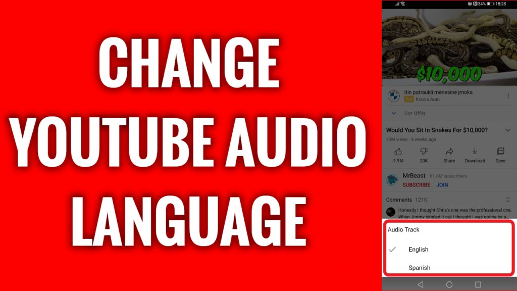 How To Change YouTube Audio Language FreewaySocial