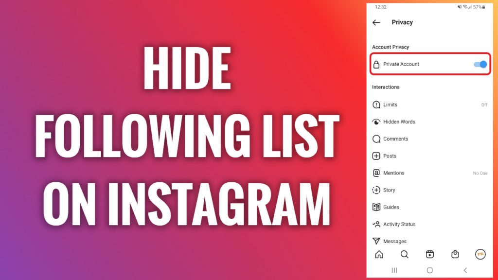 How To Hide Following List On Instagram FreewaySocial