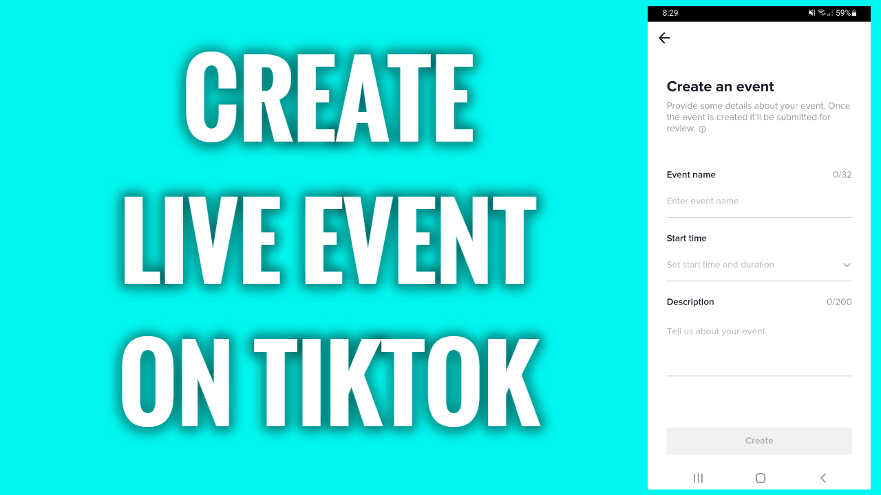 How To Create Live Event On TikTok FreewaySocial How To Create Live Event On TikTok FreewaySocial